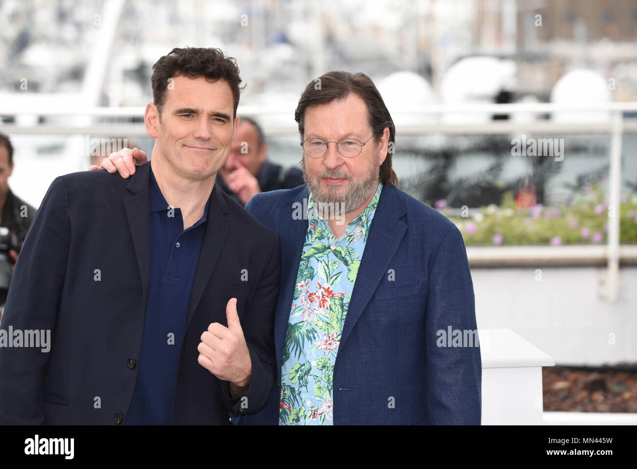May 14, 2018 - Cannes, France: Matt Dillon and Lars Von Trier attend ...