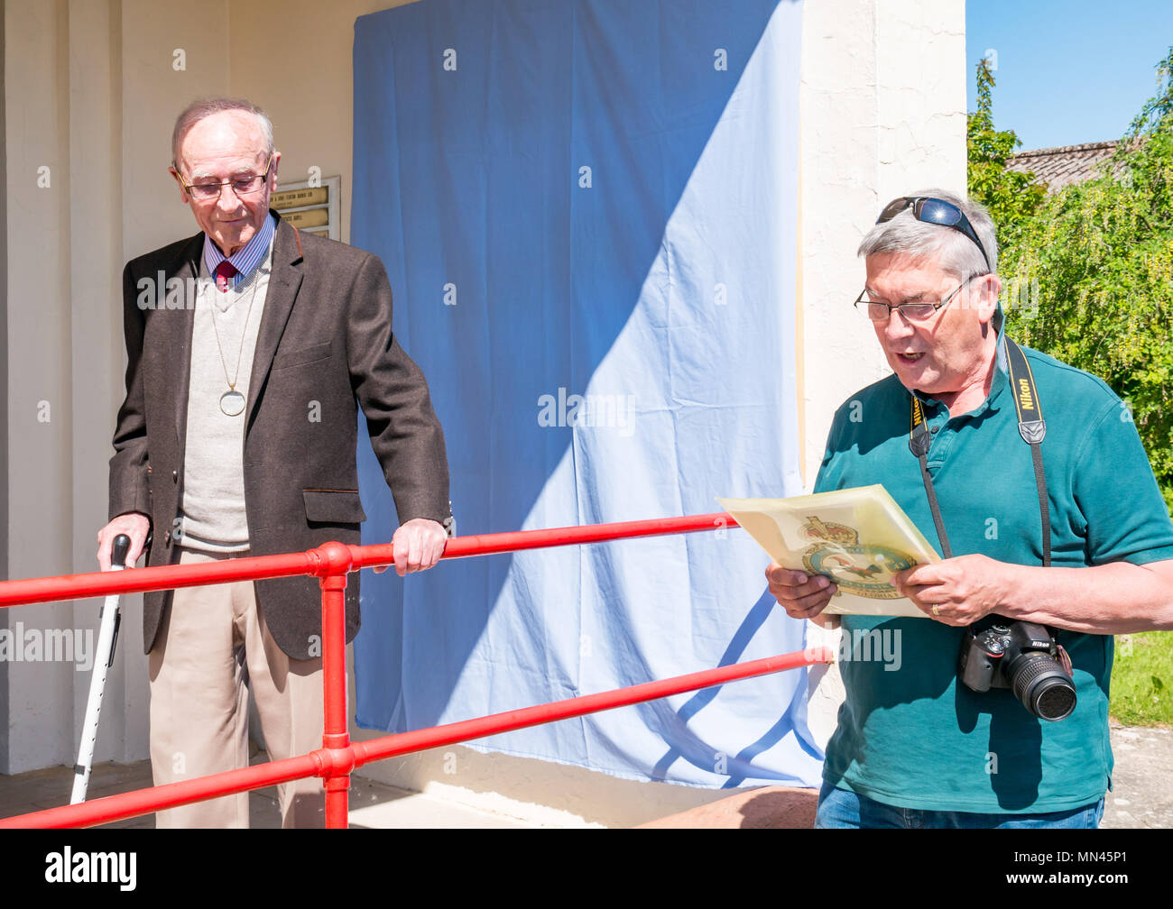 Drem, Scotland, 14 May 2018. Celebrating RAF Drem centenary, Scotland ...