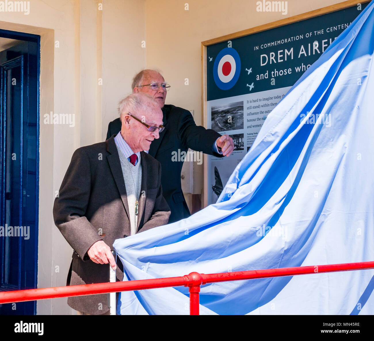 Drem, Scotland, 14 May 2018. Celebrating RAF Drem centenary, Scotland ...