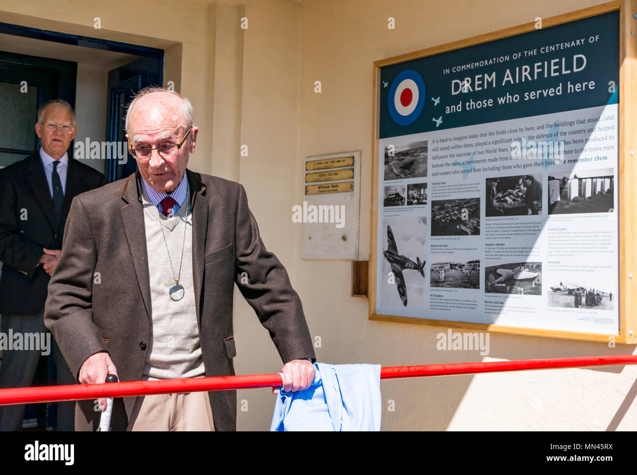 Drem, Scotland, 14 May 2018. Celebrating RAF Drem centenary, Scotland ...