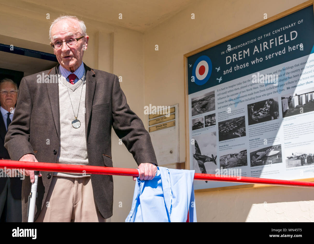 Drem, Scotland, 14 May 2018. Celebrating RAF Drem centenary, Scotland ...