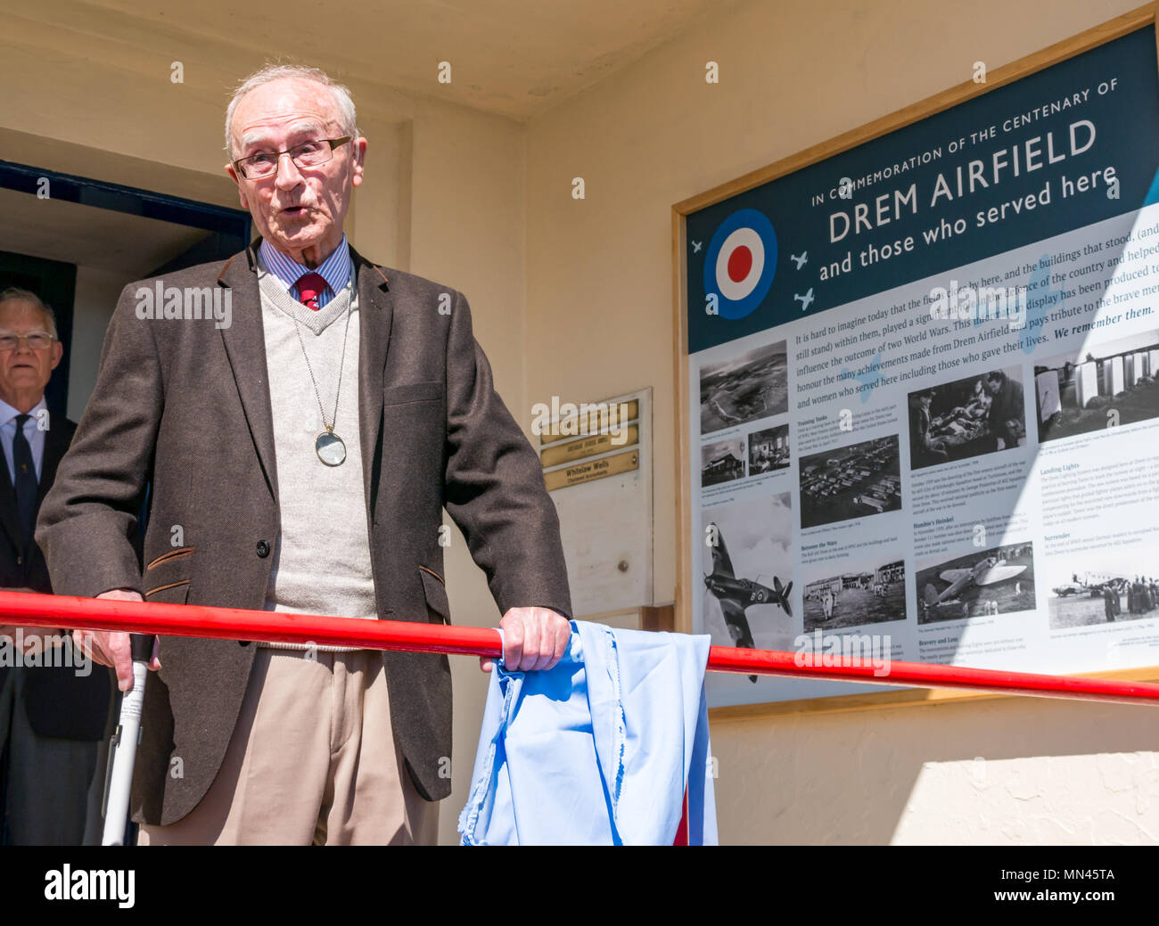 Drem, Scotland, 14 May 2018. Celebrating RAF Drem centenary, Scotland ...