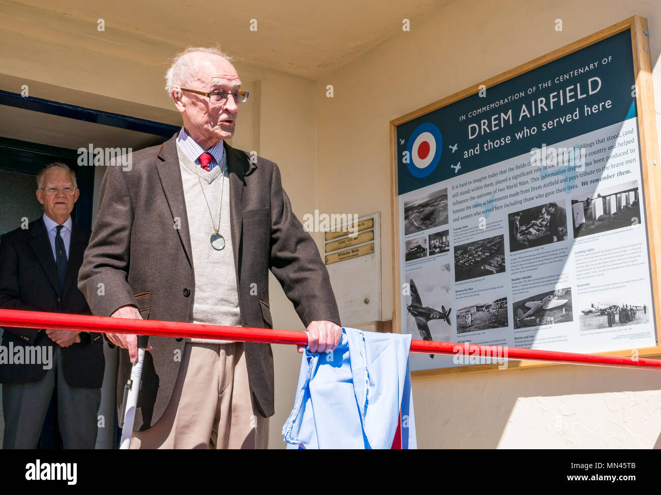Drem, Scotland, 14 May 2018. Celebrating RAF Drem centenary, Scotland ...