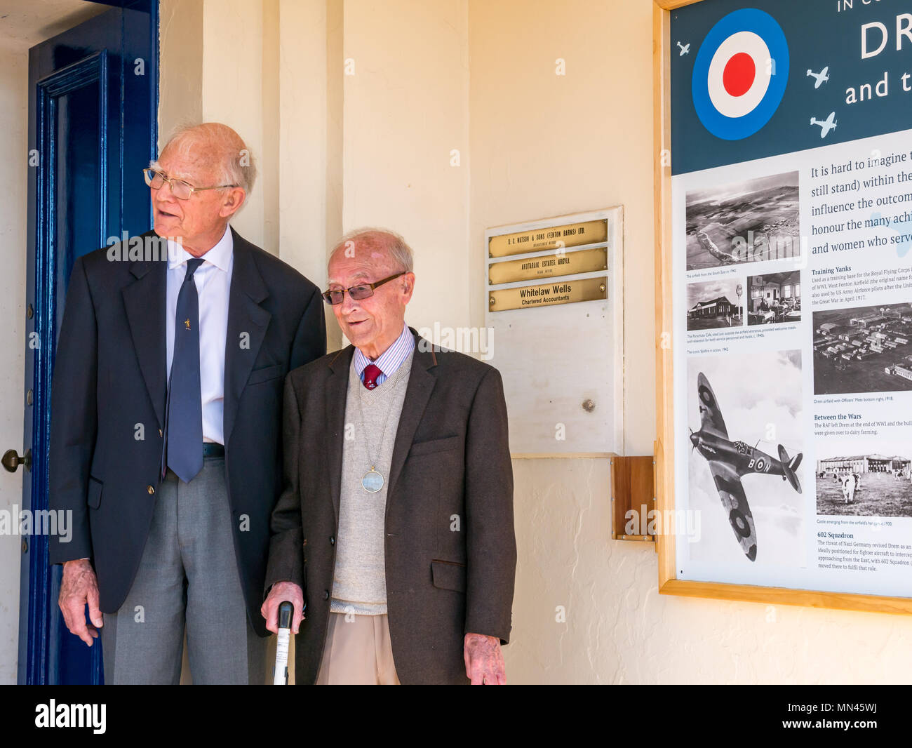 Drem, Scotland, 14 May 2018. Celebrating RAF Drem centenary, Scotland ...