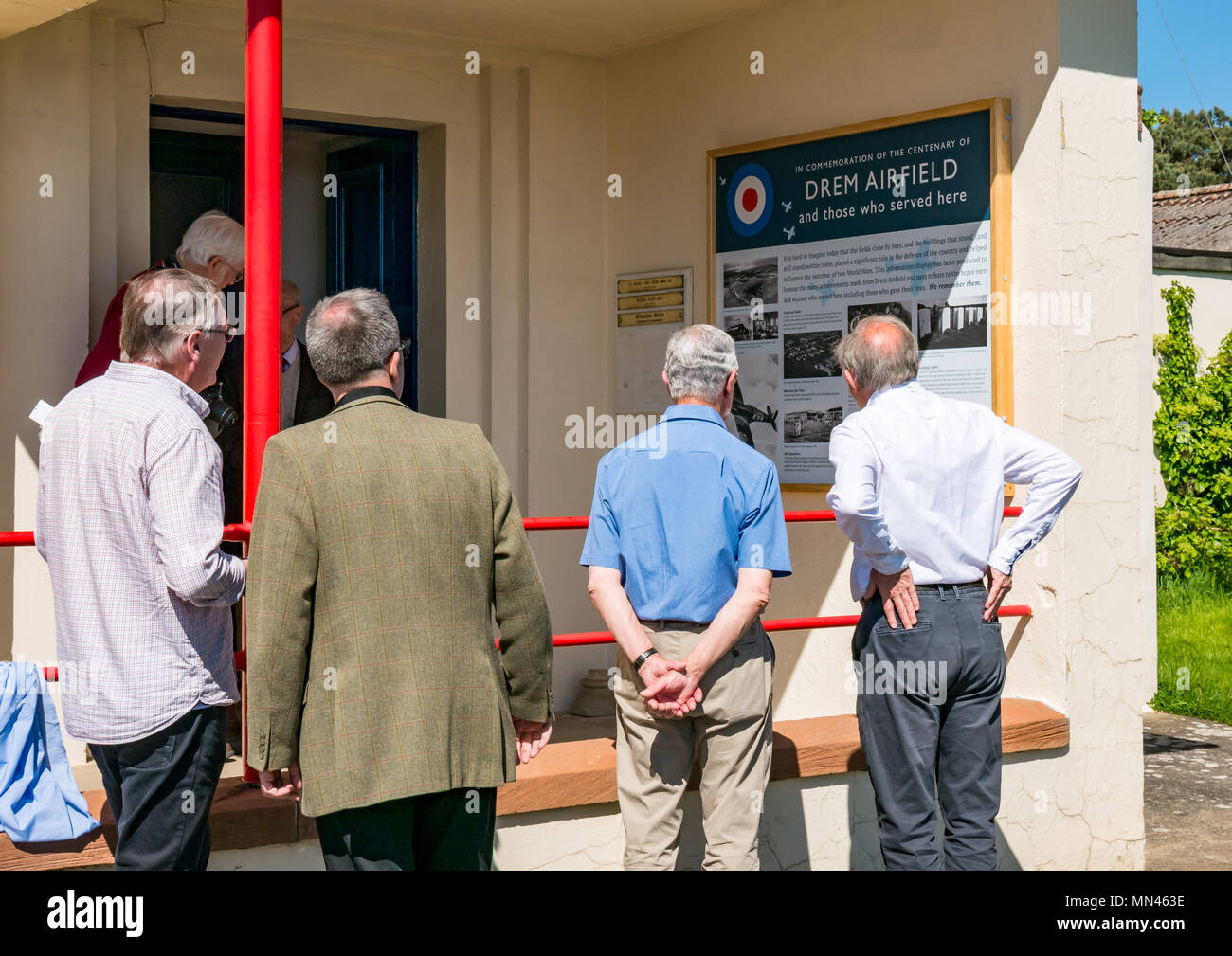 Drem, Scotland, 14 May 2018. Celebrating RAF Drem centenary, Scotland ...