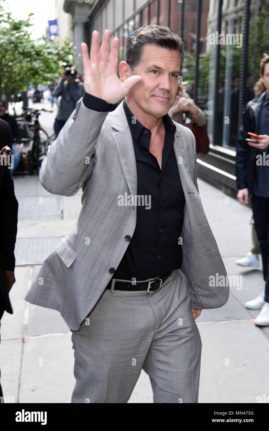New York, NY, USA. 14th May, 2018. Josh Brolin, seen at BUILD Series to ...