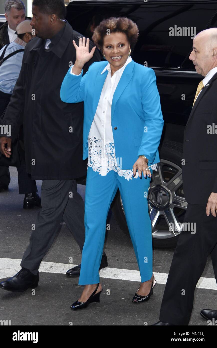 New York, NY, USA. 14th May, 2018. Leslie Uggams, seen at GMA to ...