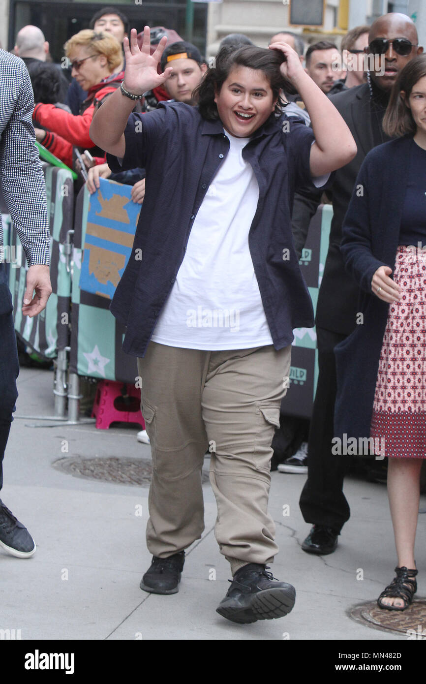 New York, NY, USA. 14th May, 2018. Julian Dennison at Build Series in ...