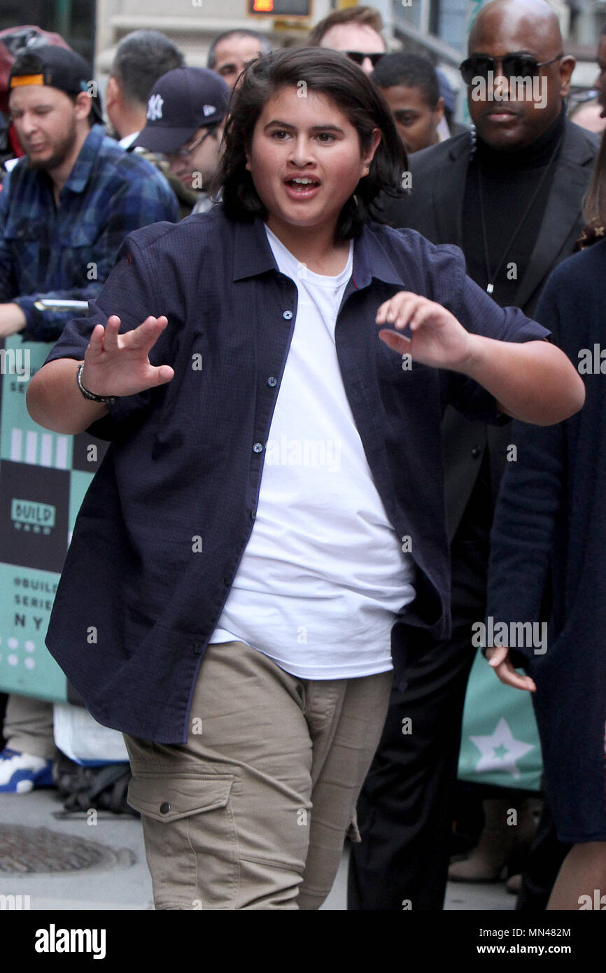 New York, NY, USA. 14th May, 2018. Julian Dennison at Build Series in ...