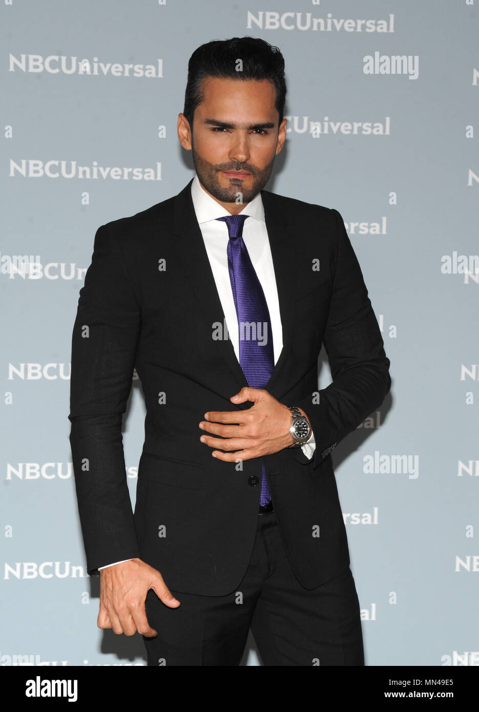 NEW YORK, NY - MAY 14: Fabian Rios at the 2018 NBCUniversal Upfront at ...