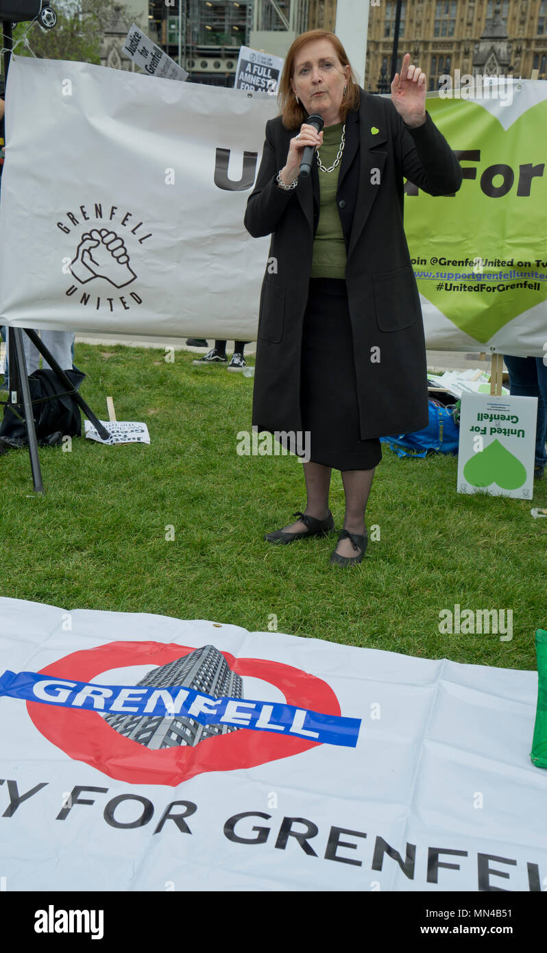 London,UK.14h May 2018.Ms. Emma Dent Coad MP, representing the ...