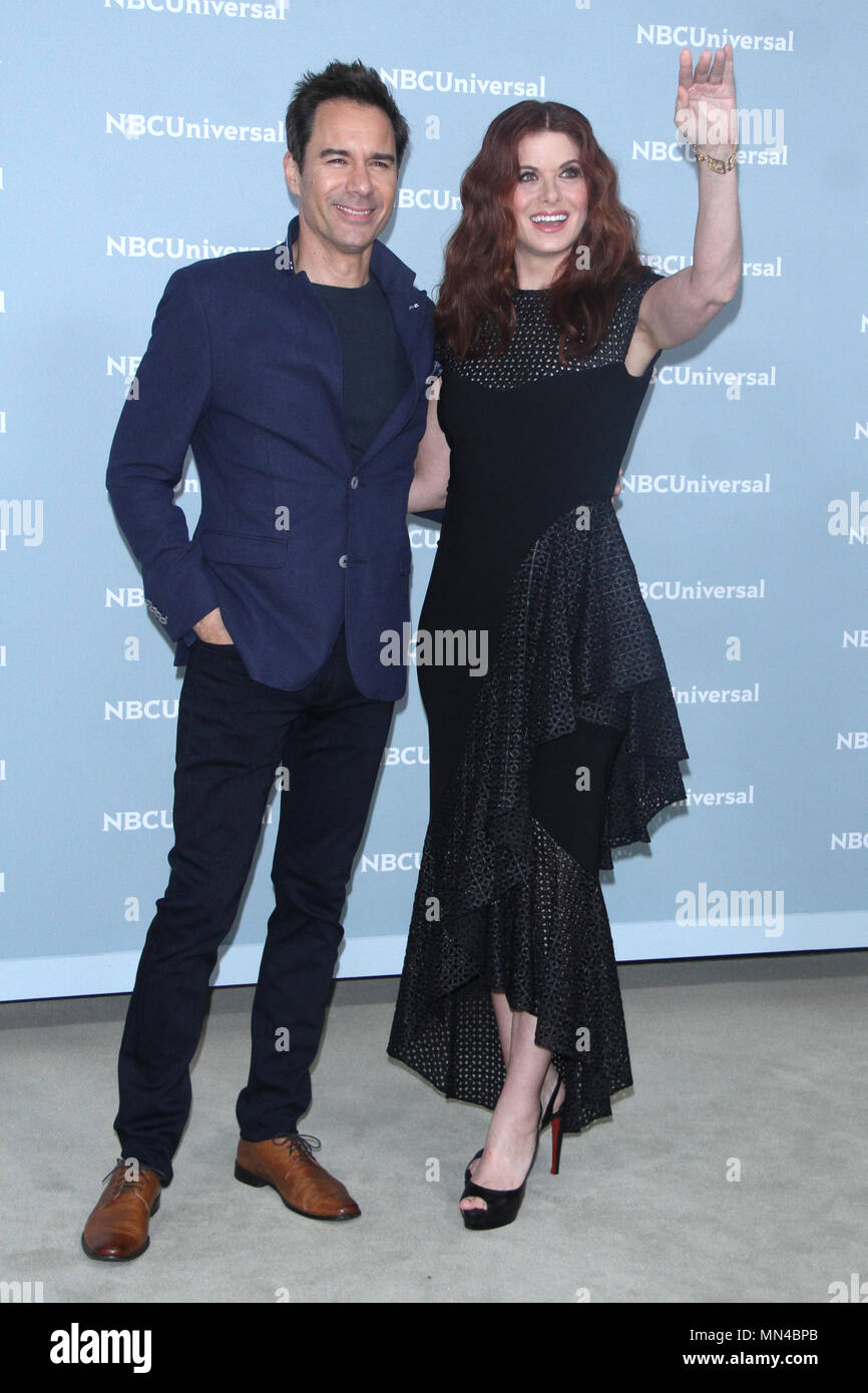 New York, NY, USA. 14th May, 2018. Eric McCormack, Debra Messing at the ...