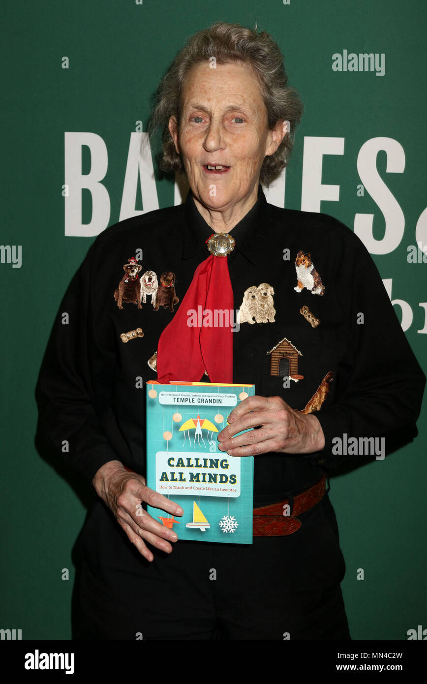 New York City, New York, USA. 14th May, 2018. Author, scientist, autism ...