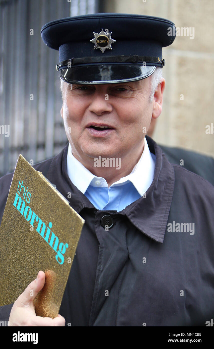 Eamon Holmes filming outside ITV Studios Featuring: Eamon Holmes Where ...