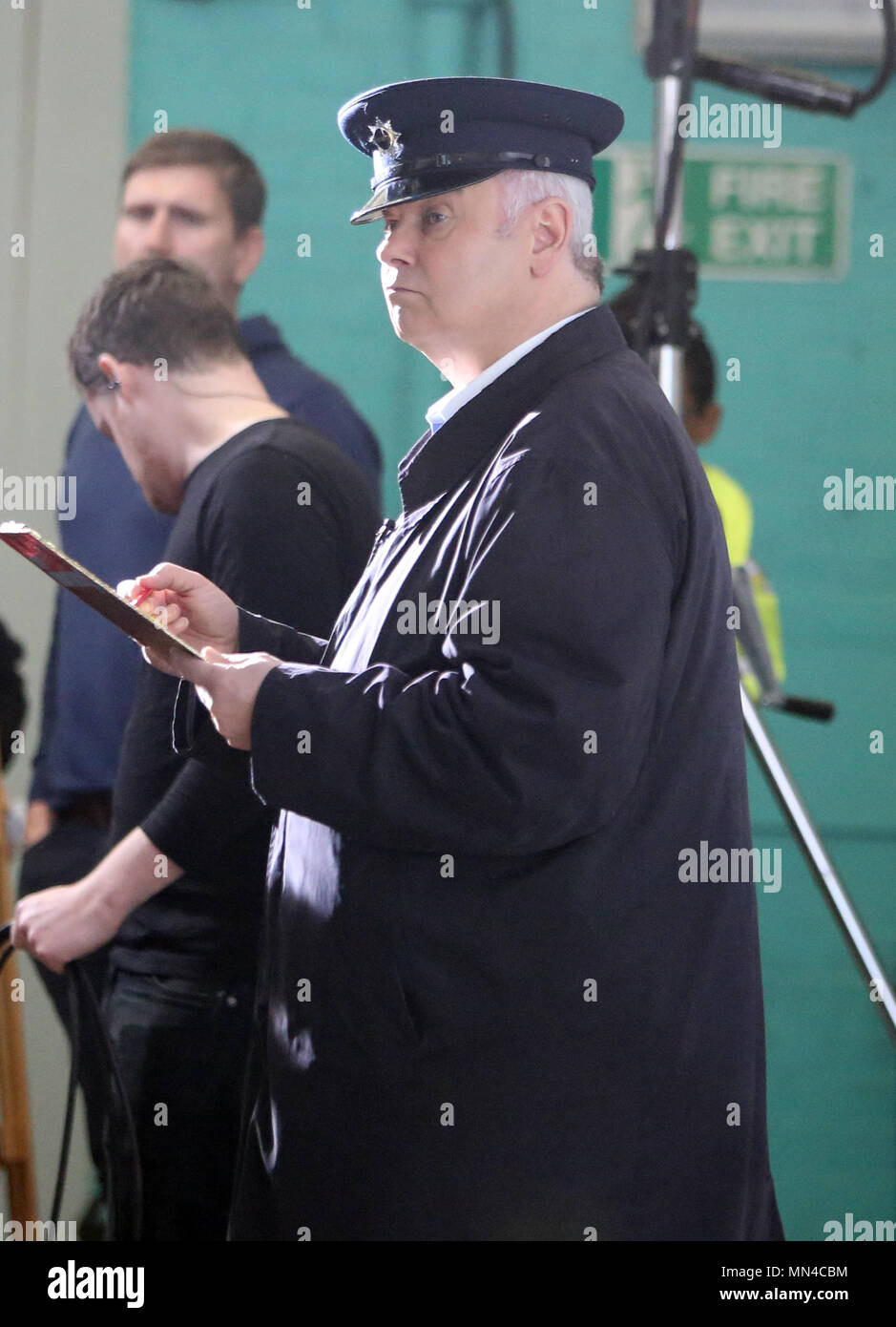 Eamon Holmes filming outside ITV Studios Featuring: Eamon Holmes Where ...