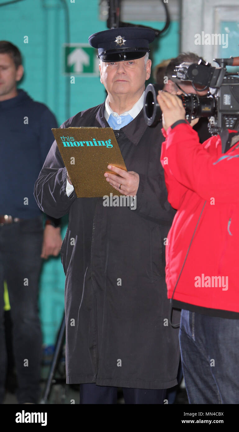 Eamon Holmes filming outside ITV Studios Featuring: Eamon Holmes Where ...