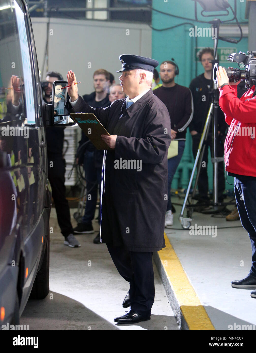 Eamon Holmes filming outside ITV Studios Featuring: Eamon Holmes Where ...