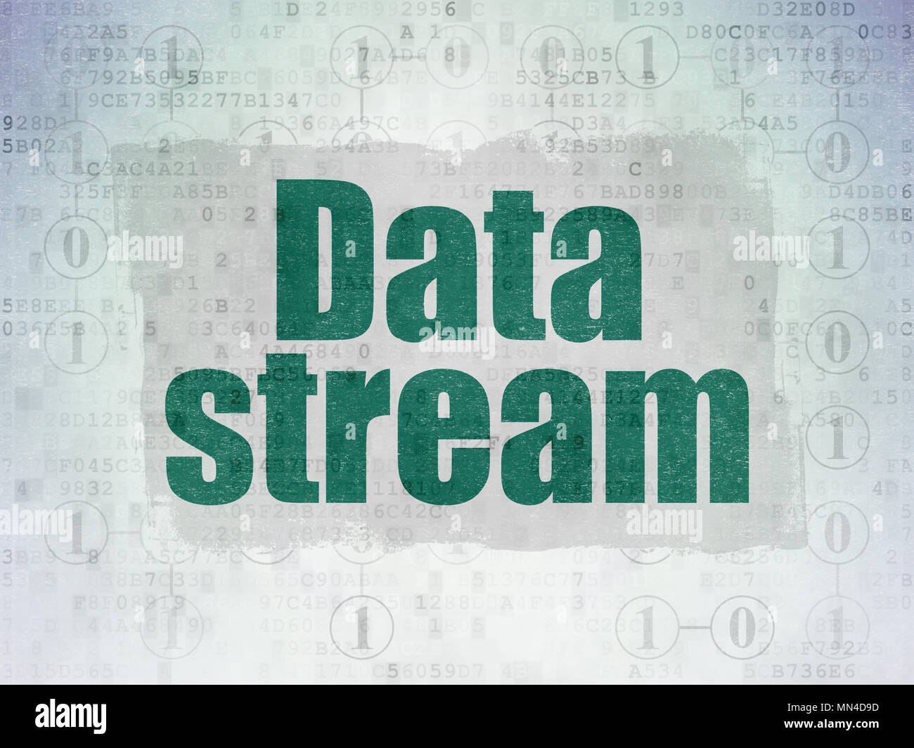 Data concept: Data Stream on Digital Data Paper background Stock Photo ...