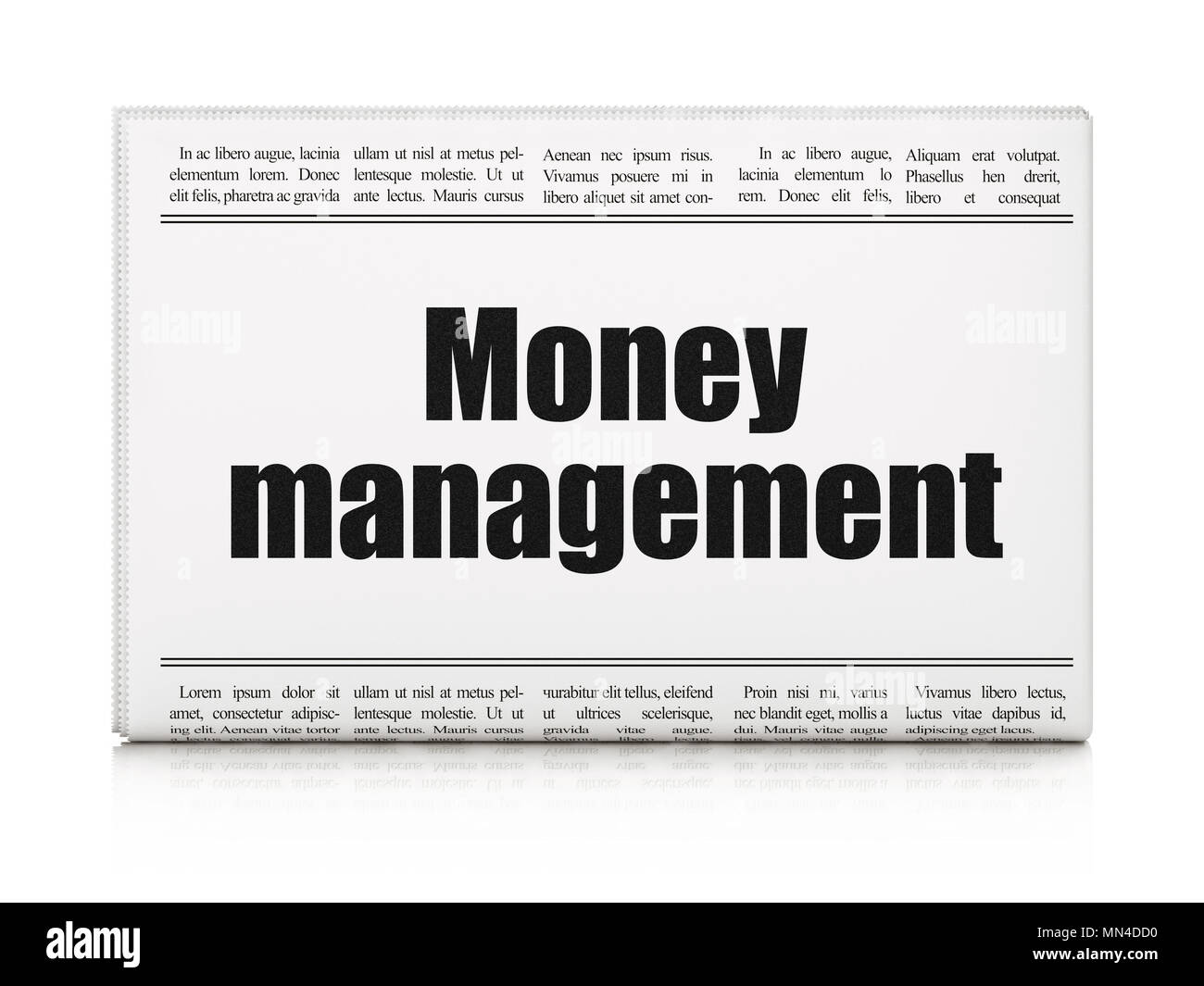 Money concept newspaper headline hi-res stock photography and images ...