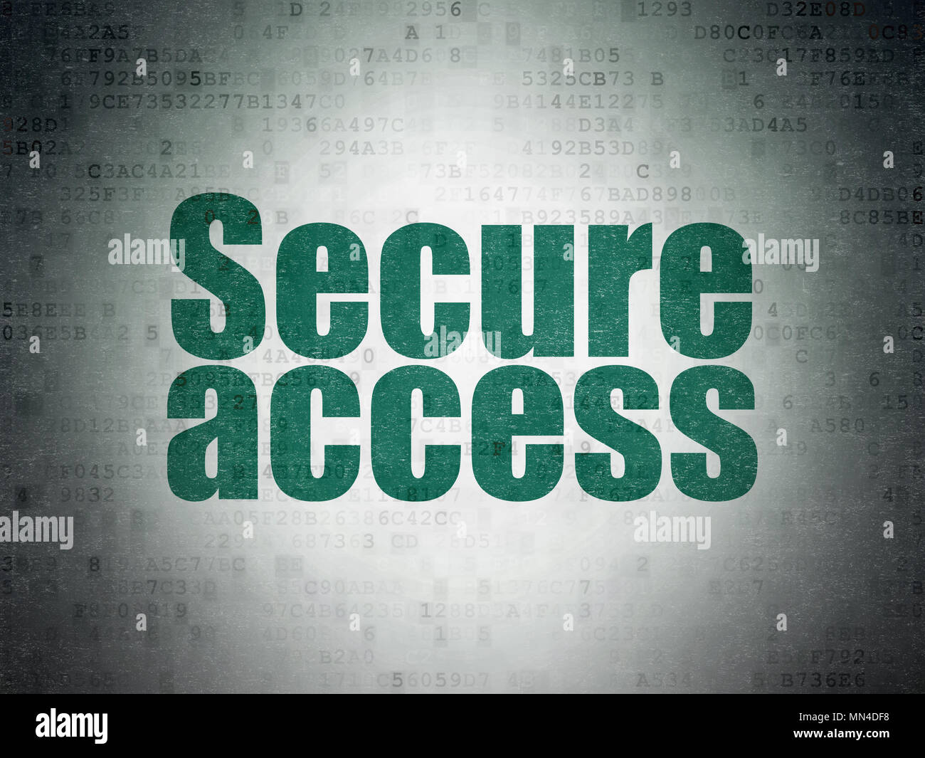 Security concept: Secure Access on Digital Data Paper background Stock ...