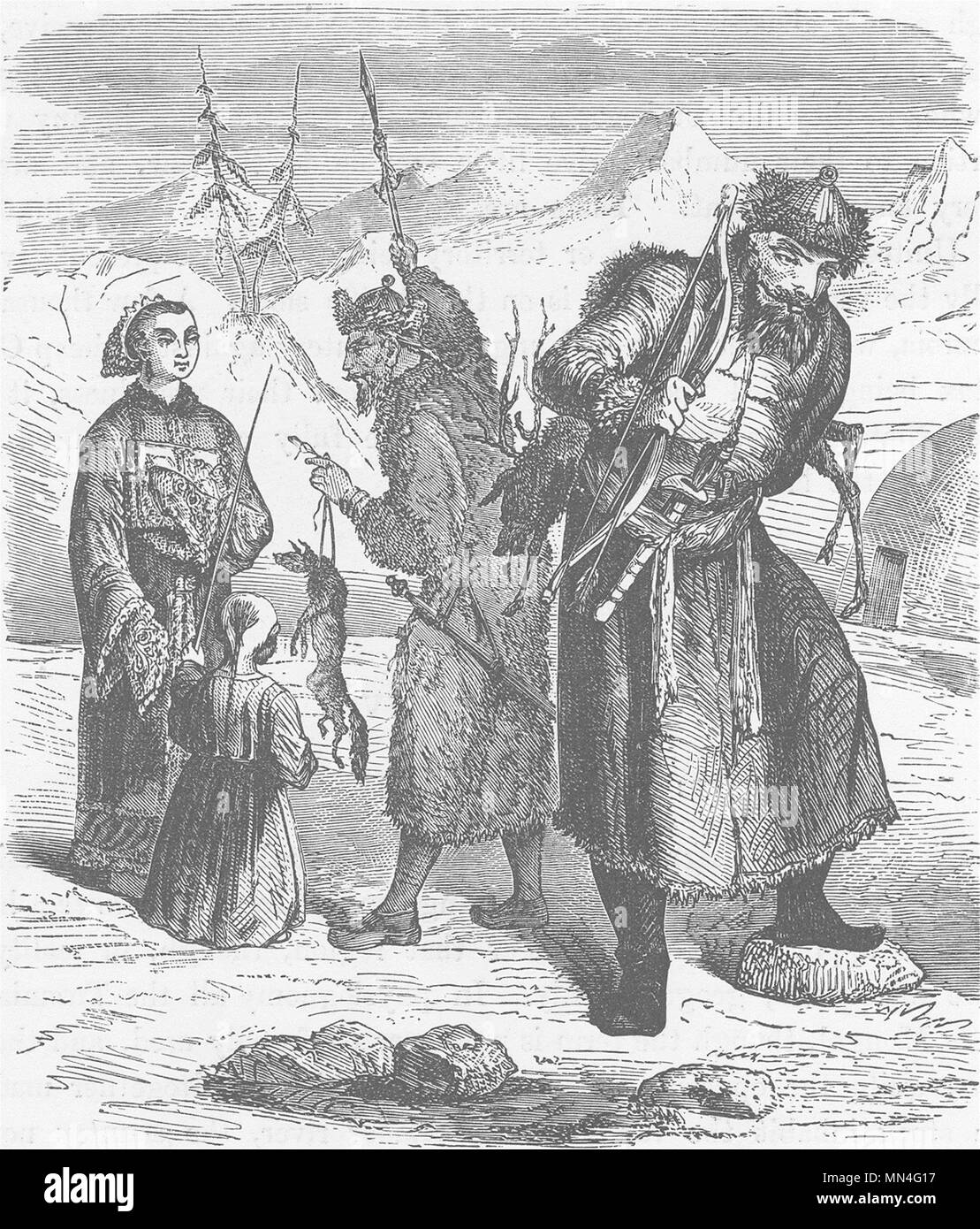 Tartars or tatars Black and White Stock Photos & Images - Alamy