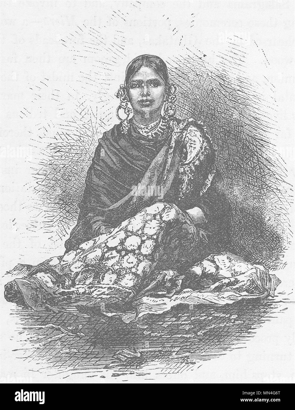 Nautch dance hi-res stock photography and images - Alamy