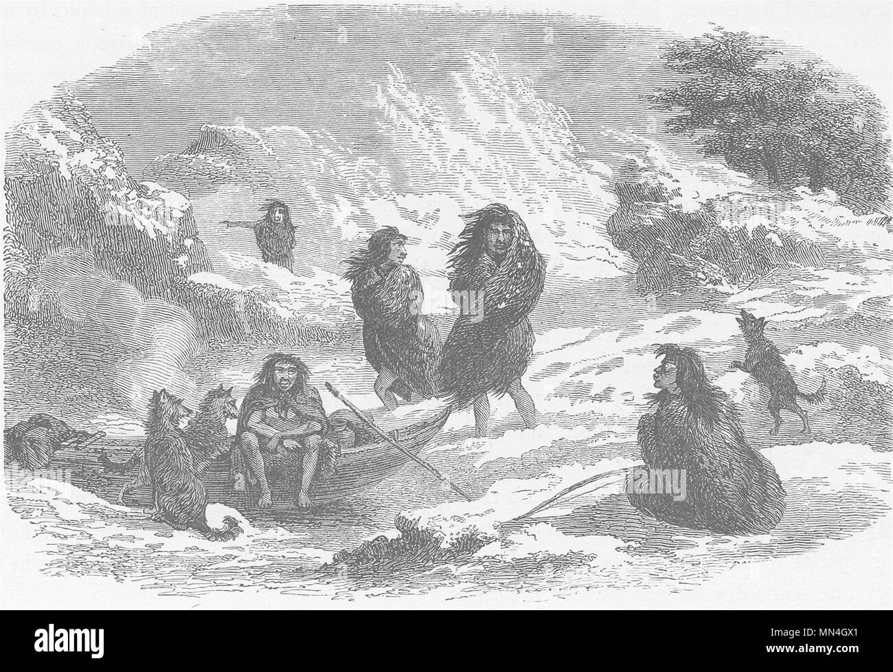 Fuegians hi-res stock photography and images - Alamy