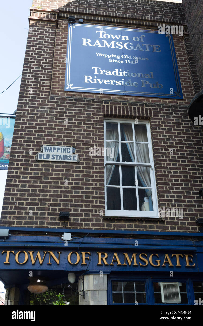 Town of ramsgate public house hi-res stock photography and images - Alamy