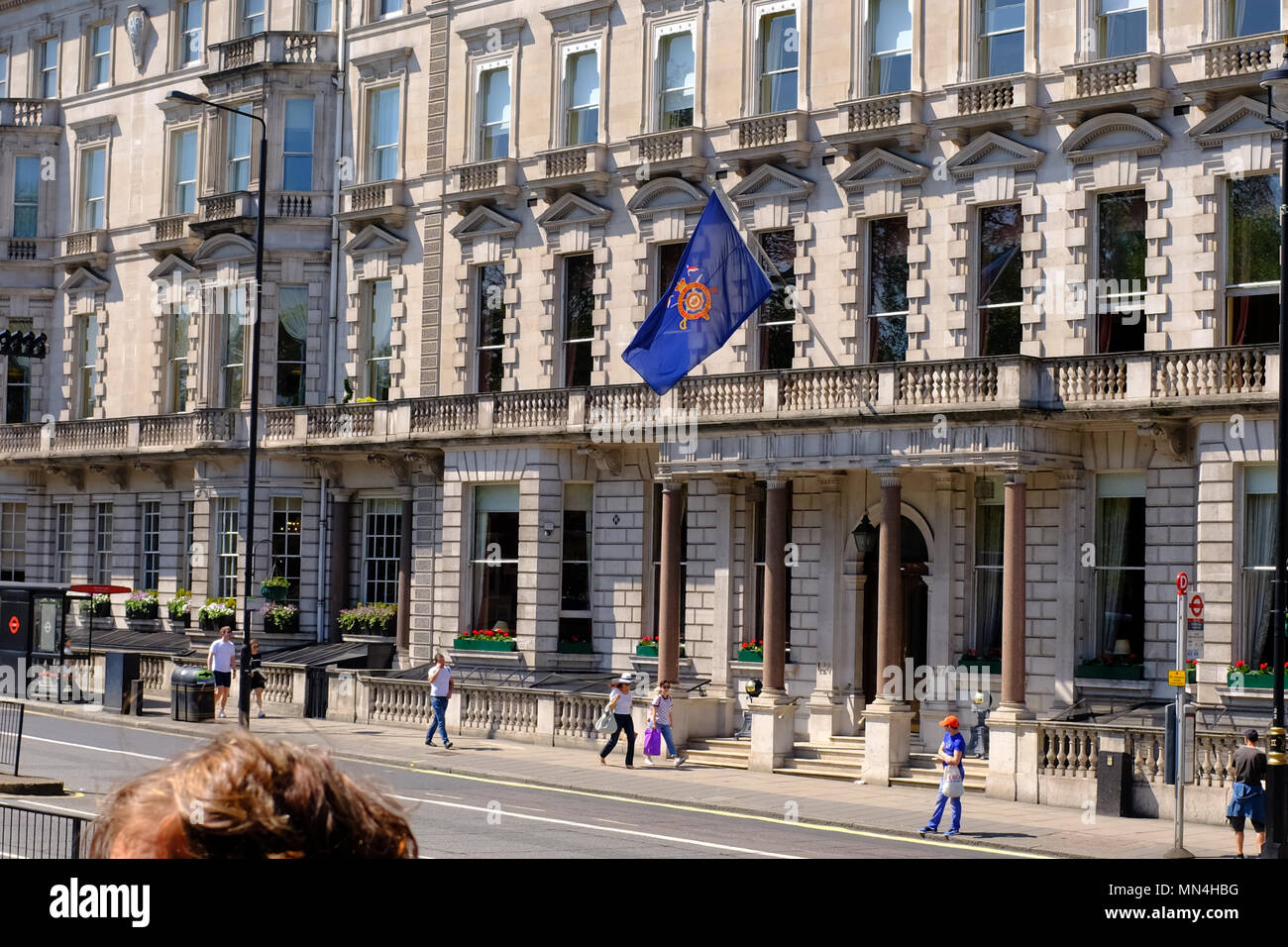 The Cavalry and Guards Club, Piccadilly, London, England, UK Stock ...