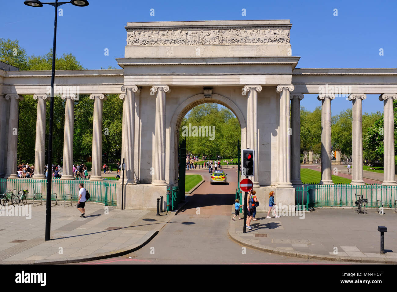 Hyde Park Corner London UK Stock Photo - Alamy