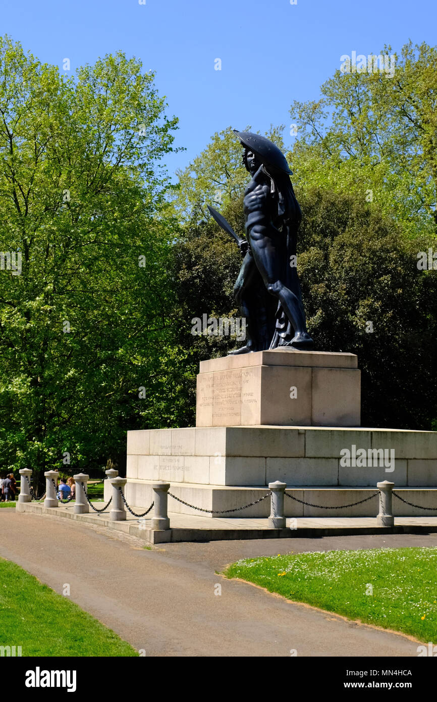 Achilles Statue at Hyde Park Corner London UK Stock Photo - Alamy