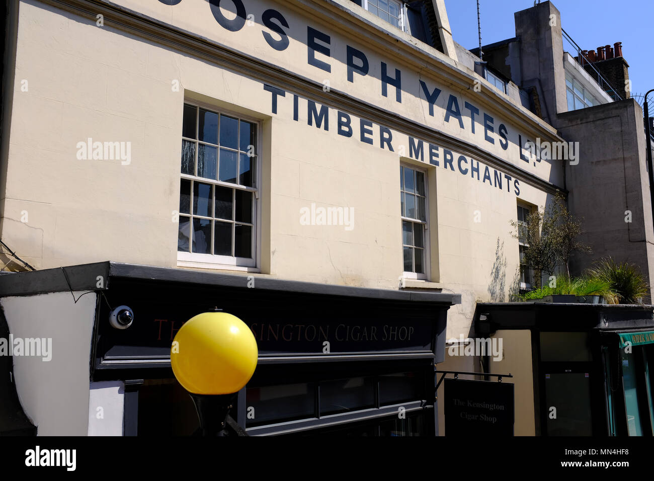 Joseph Yates Timber Merchants Kensington Church Street London Stock ...