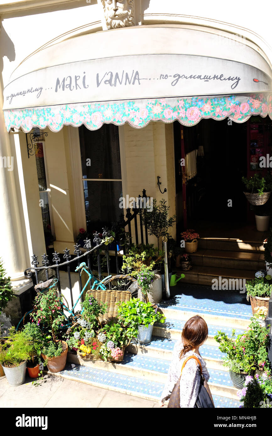 Mari Vanna restaurant Knightsbridge, London, UK Stock Photo - Alamy