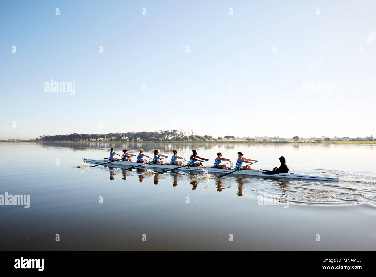 Rowing Team Close Up