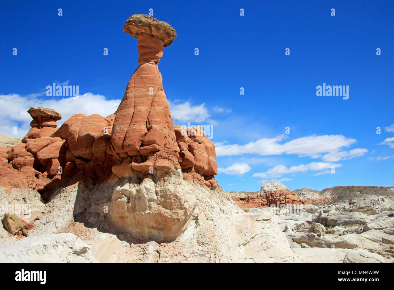 Toadstool Hoodoos, Paria Rimrocks in Grand Staircase-Escalante National ...
