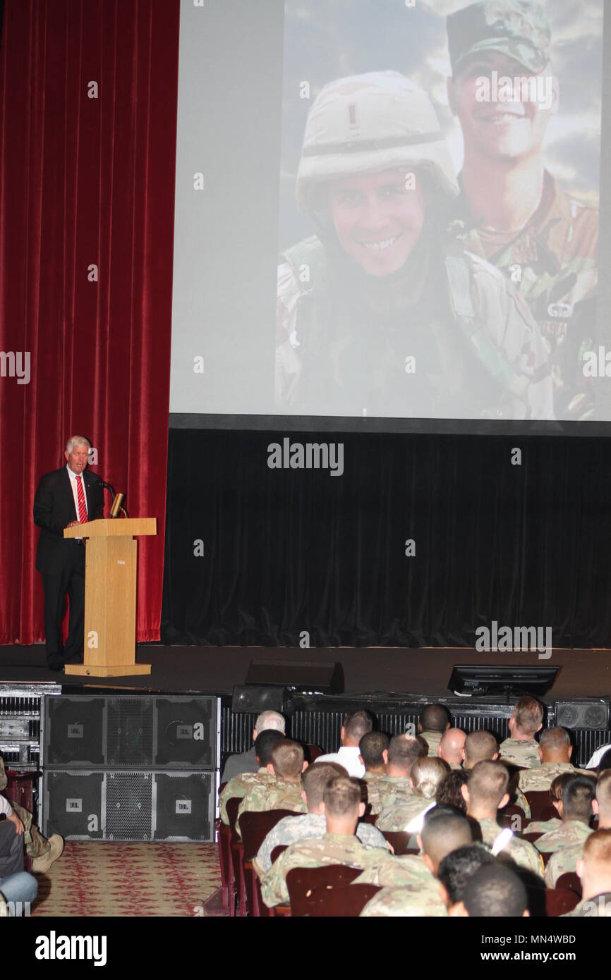 Maj. Gen. (Ret.) Mark Graham recently spoke to service members at the ...