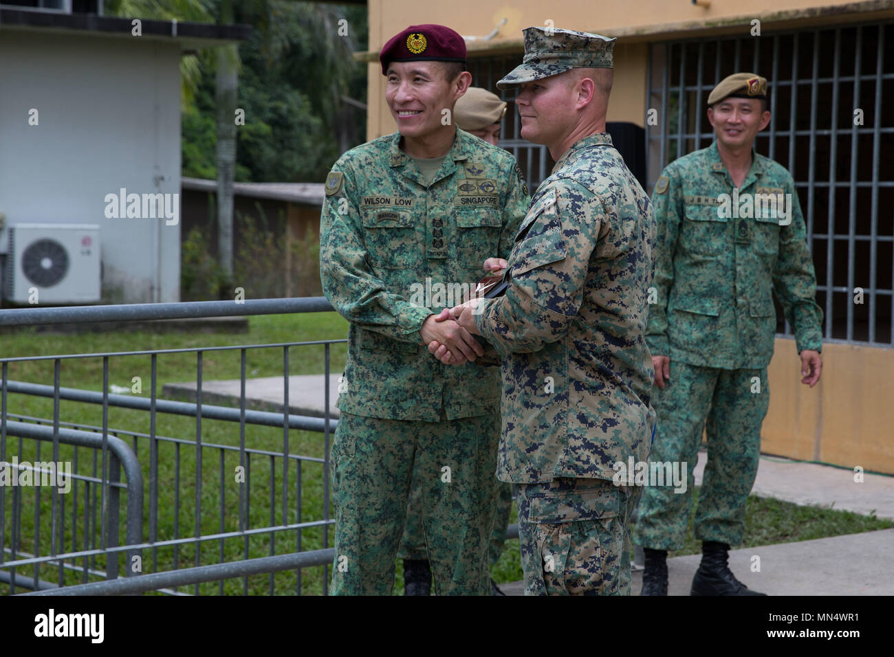 U.S. Marine Corps Lt. Col. Michael Hays, Commanding Officer of 1st Air ...