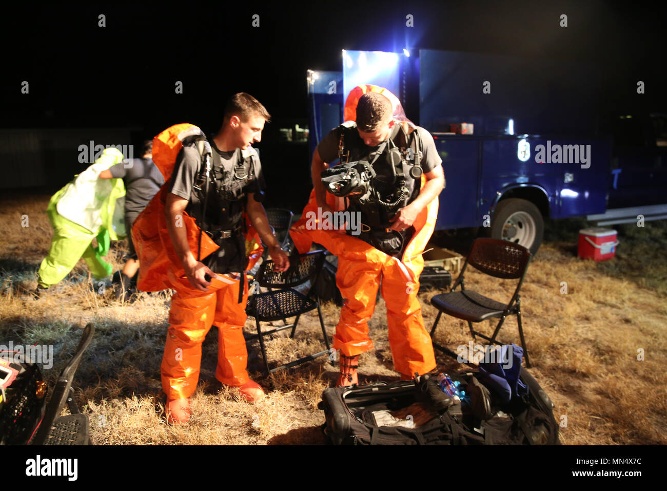 Members of Utah's 85th Weapons of Mass Destruction, Civil Support Team ...
