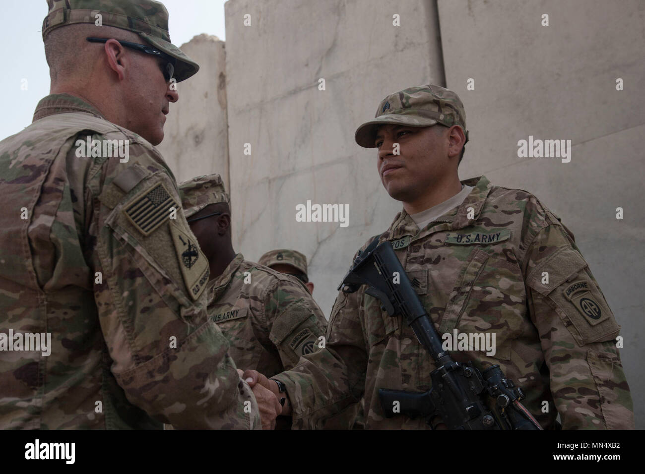 U.S. Army Maj. Gen. Robert White, commanding general of the Combined ...