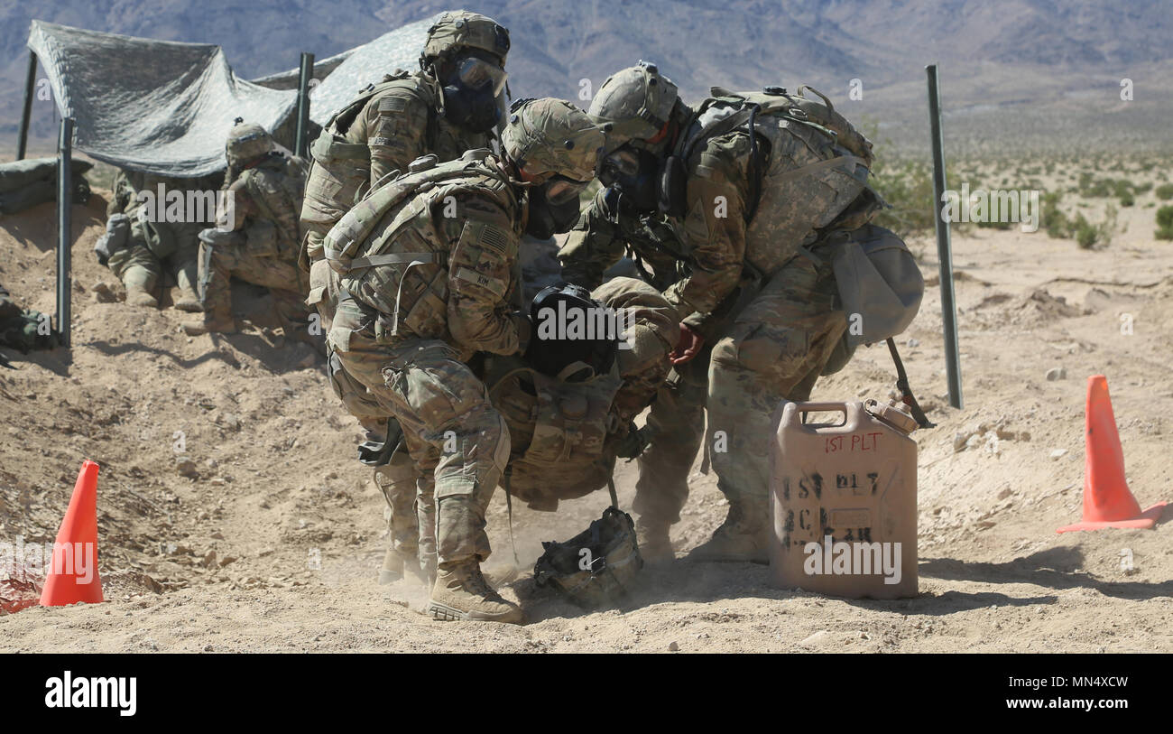 A U.S. Army Soldier assigned to 1st Battalion, 6th Infantry Regiment ...