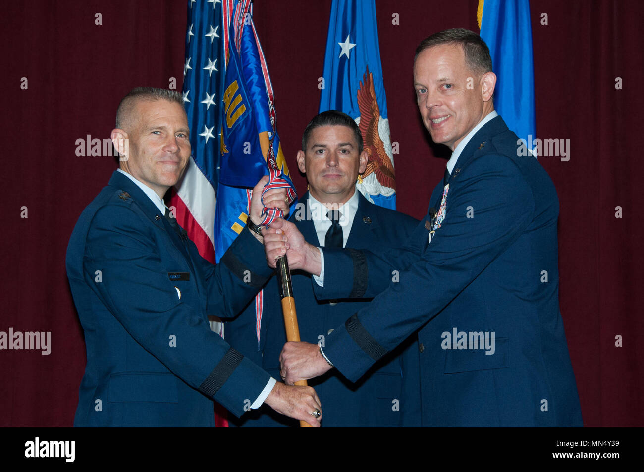 Maxwell AFB, Ala. - Brigadier General Steven Garland, outgoing ...