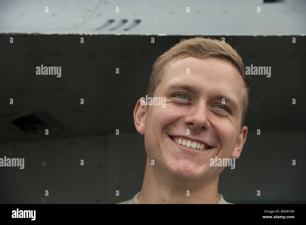 U.S. Air Force Airman 1st Class Tyler Bunn, a 35th Aircraft Maintenance ...