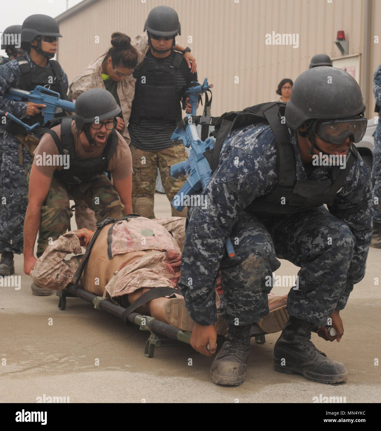 Tacticle combat caualty care provider course hi-res stock photography ...