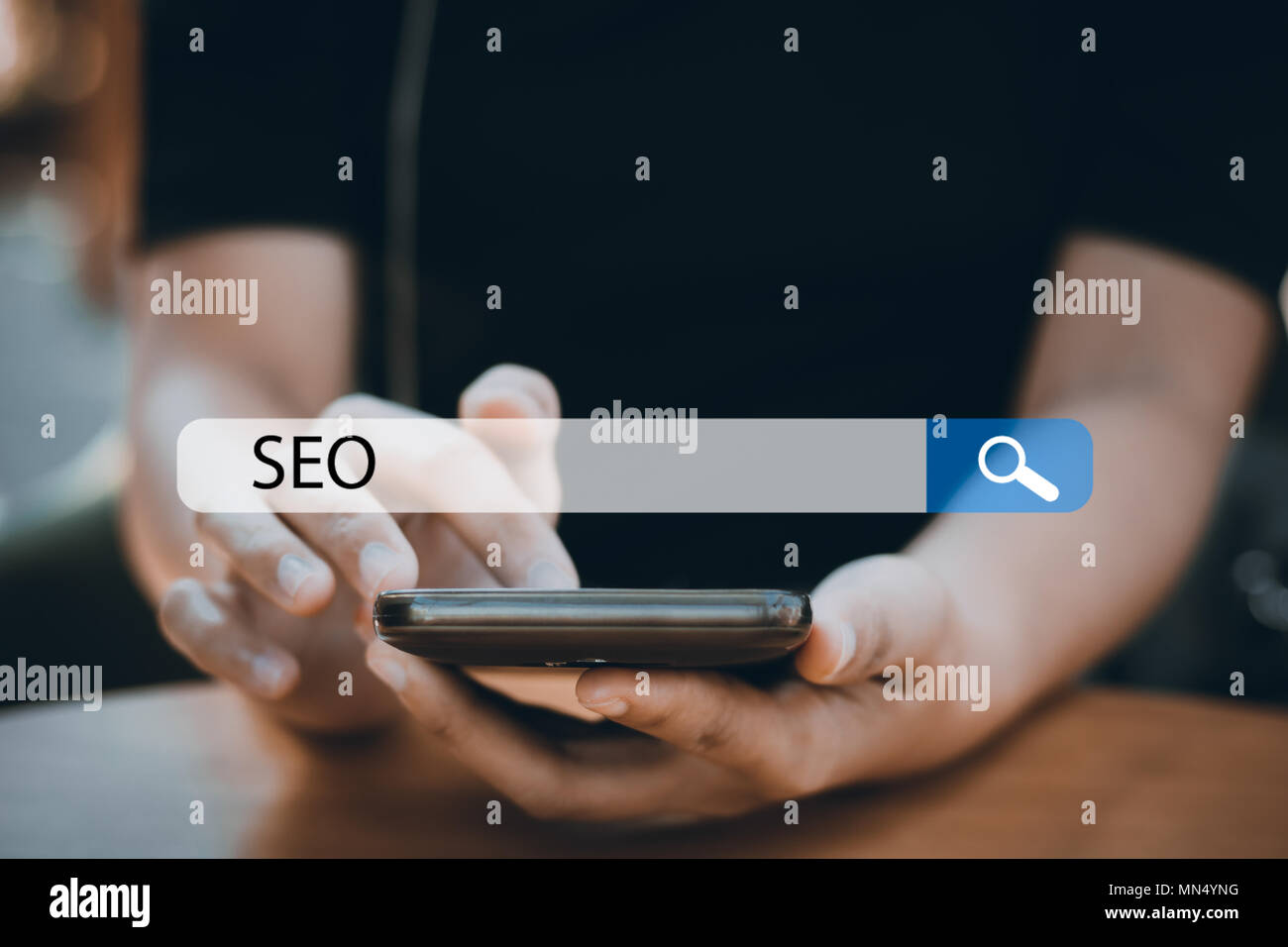 Searching Engine Optimizing SEO Browsing Concept, Businessman holding ... Searching Engine Optimizing SEO Browsing Concept, Businessman holding ...