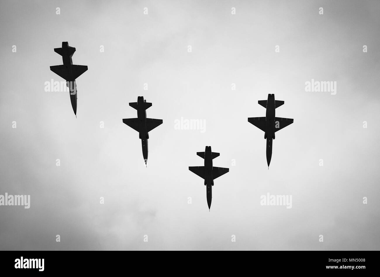 U.S. Air Force T-38 Talons from the 87th Flying Training Squadron fly ...