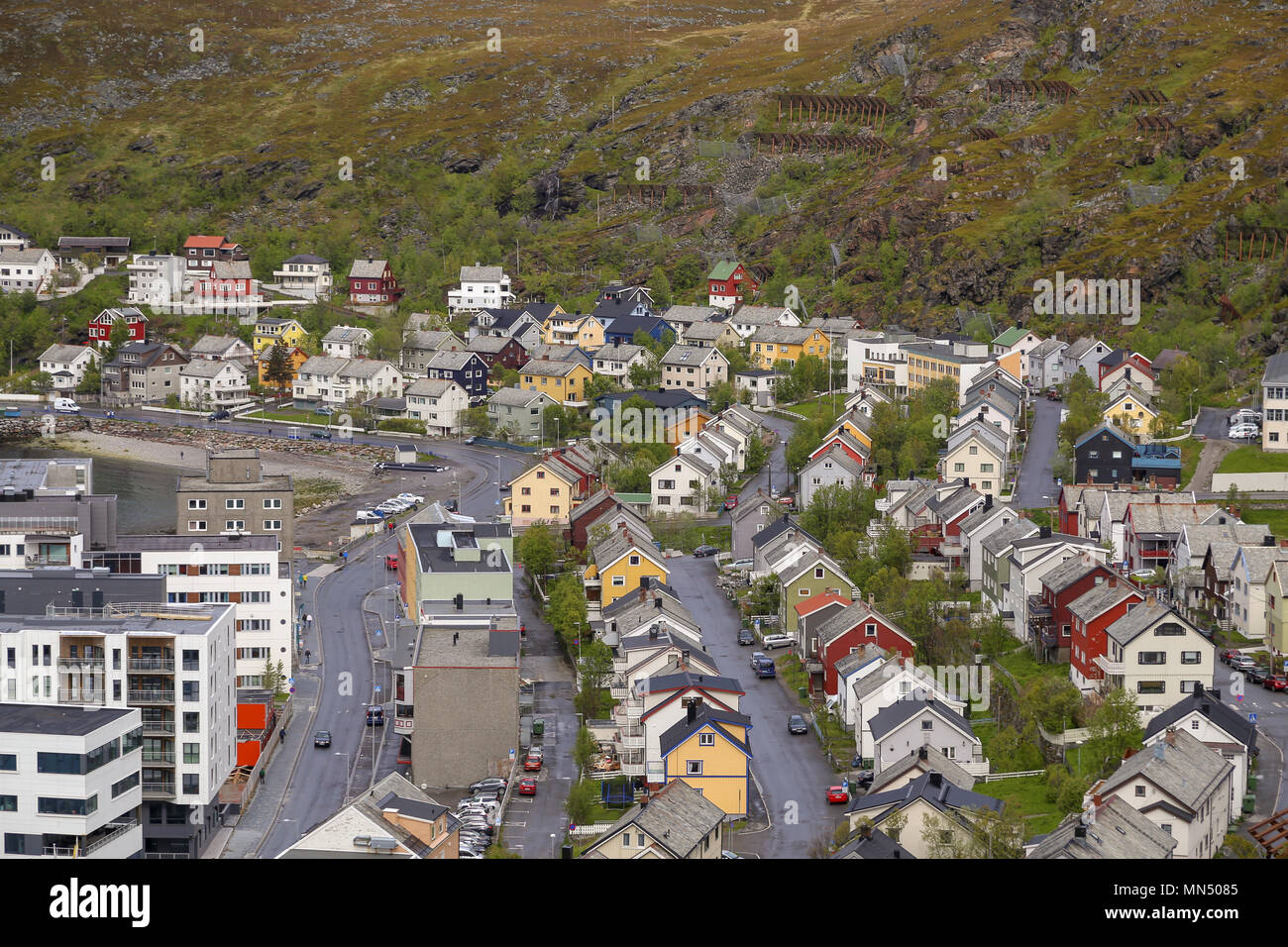 Norway people hammerfest hi-res stock photography and images - Alamy