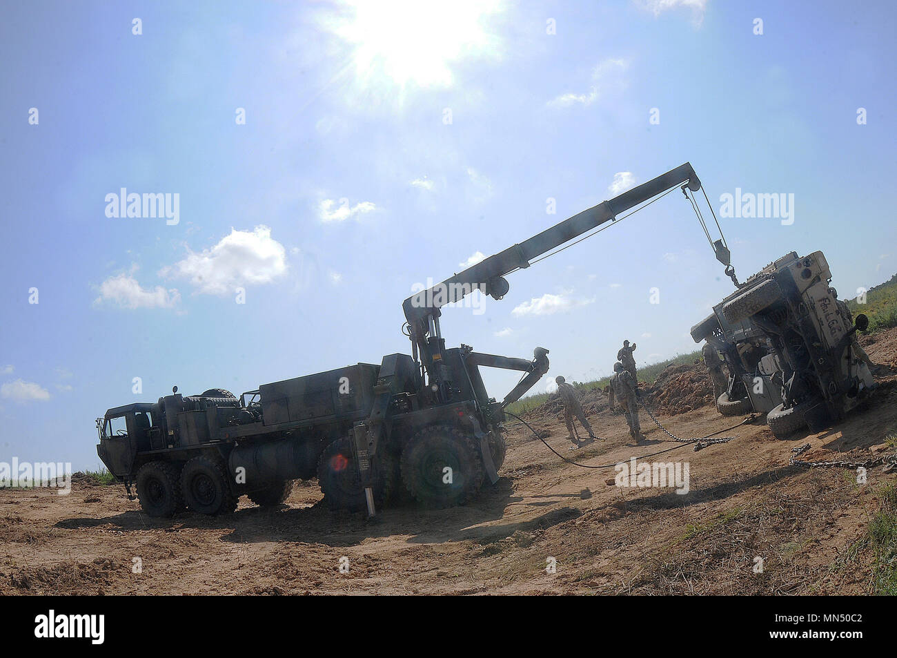 M984a2 recovery vehicle hi-res stock photography and images - Alamy