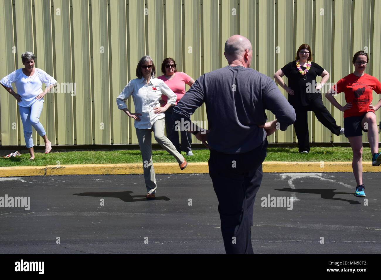 Buffalo District employees practice Tai Chi at district headquarters ...