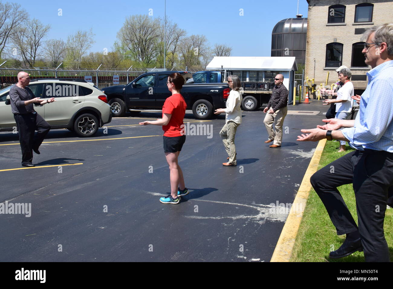 Buffalo District employees practice Tai Chi at district headquarters ...