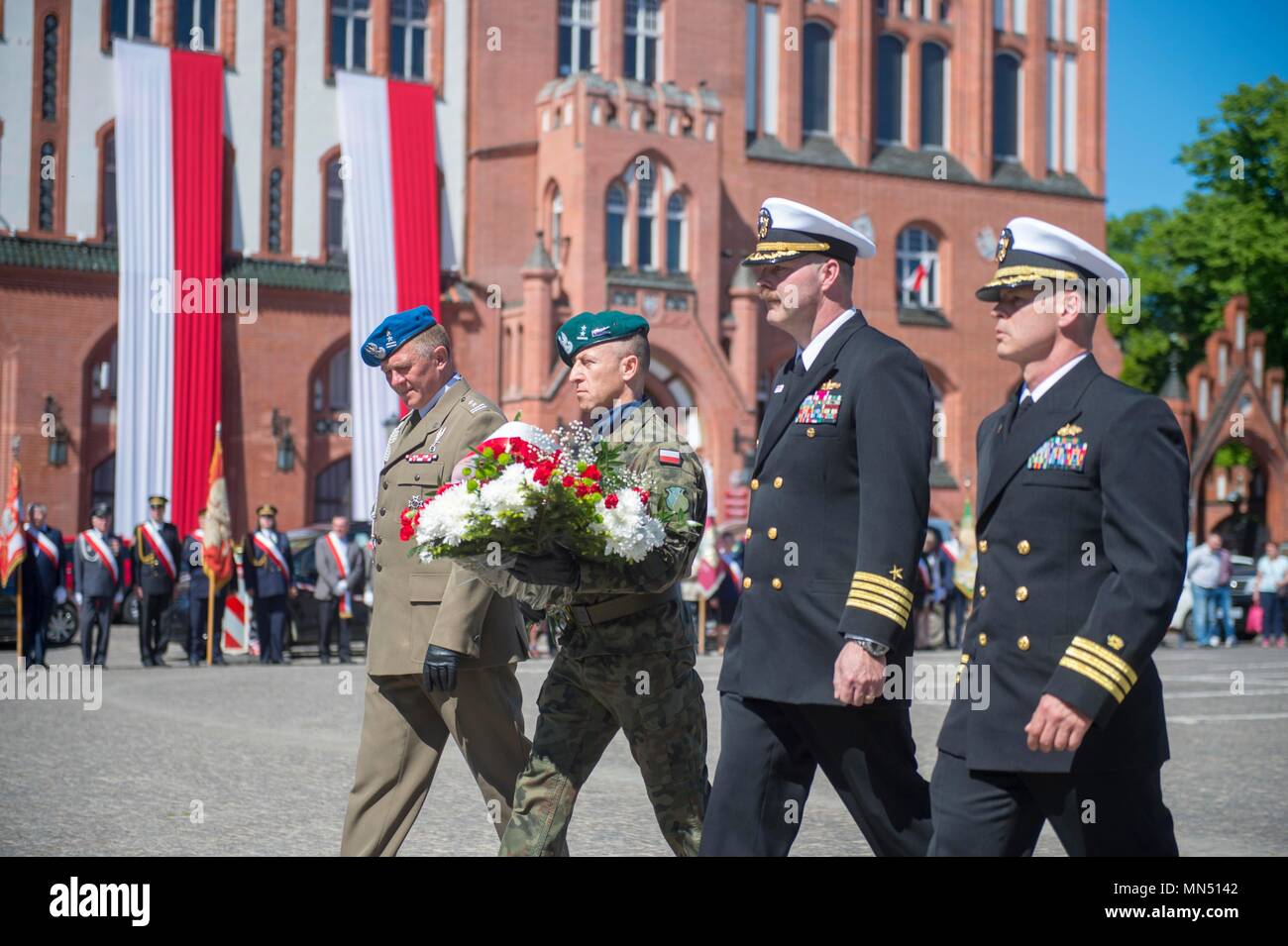 180508-N-ST458-0714 SLUPSK, Poland (May 8, 2018) Capt. Scott McClelland ...